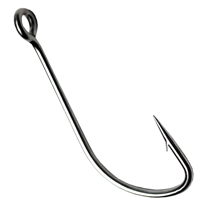 Одинарный крючок CF S hook №8 10 шт, серебряный - Купить недорого в ...
